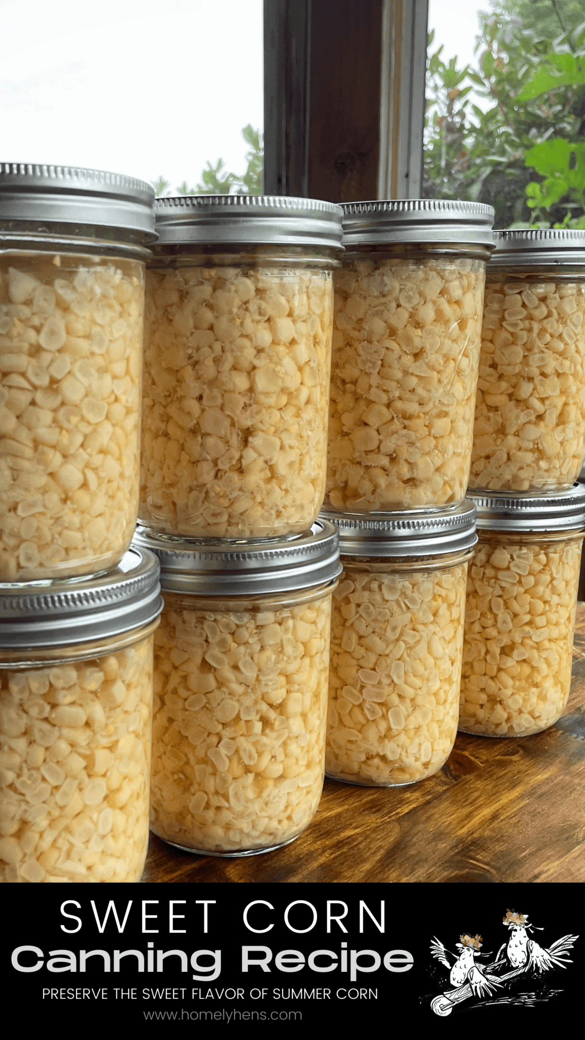 Simple Pressure-Canned Sweet Corn Recipe for Fresh Flavor