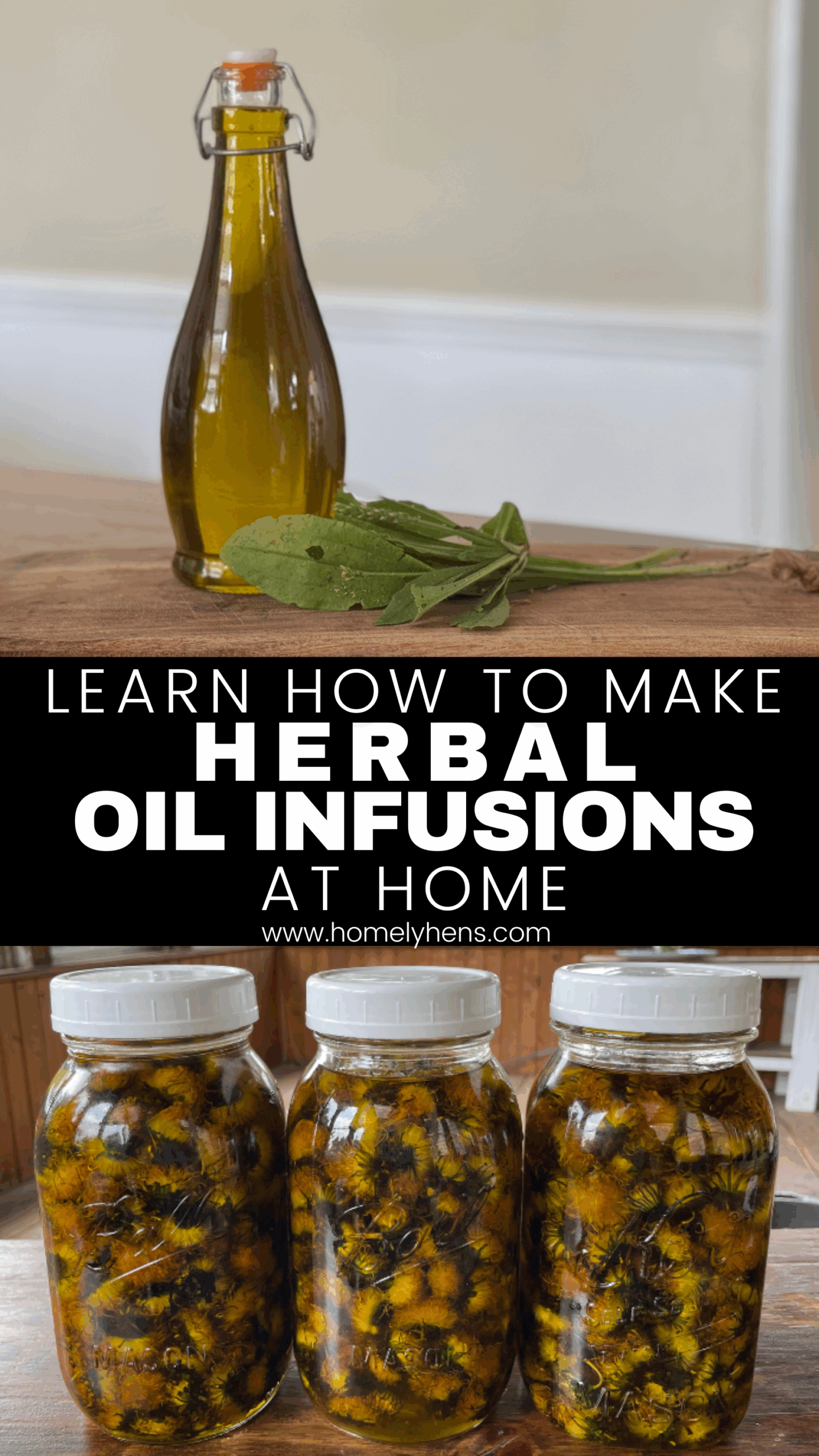 How to Make Herbal Infused Oils at Home | Natural DIY Recipes