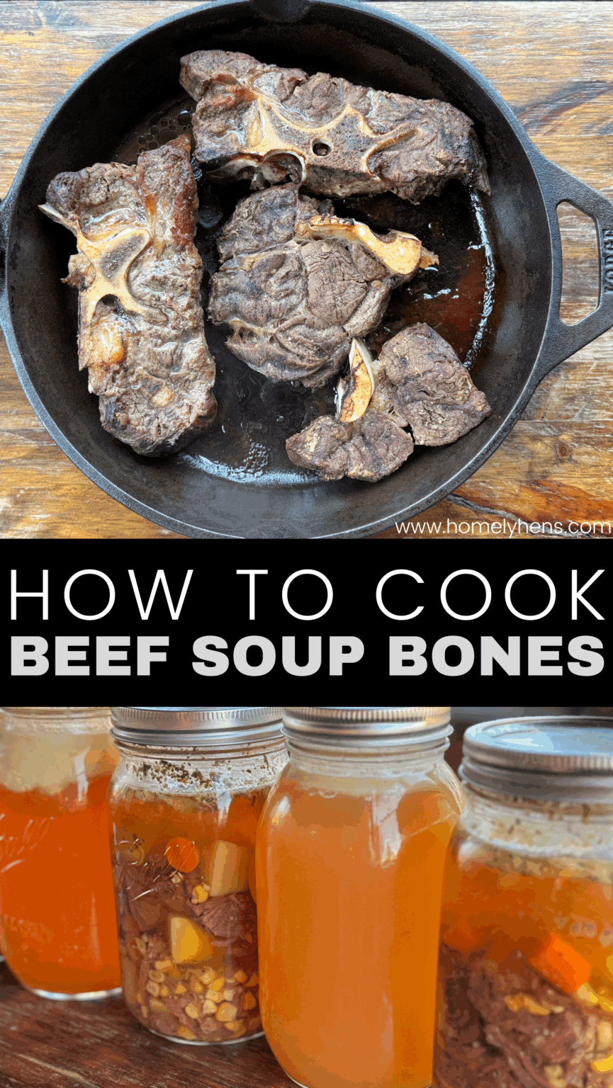 How to Cook and Use Beef Soup Bones (Broth, Stew, and Beyond) - Homely Hens